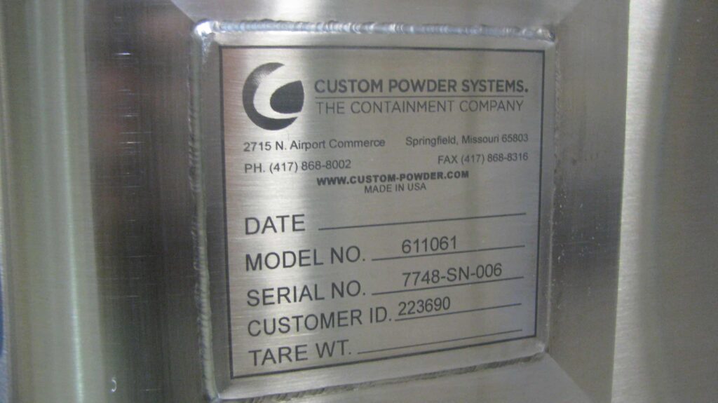 Data Tag FAQ | Custom Powder SystemsCustom Powder Systems