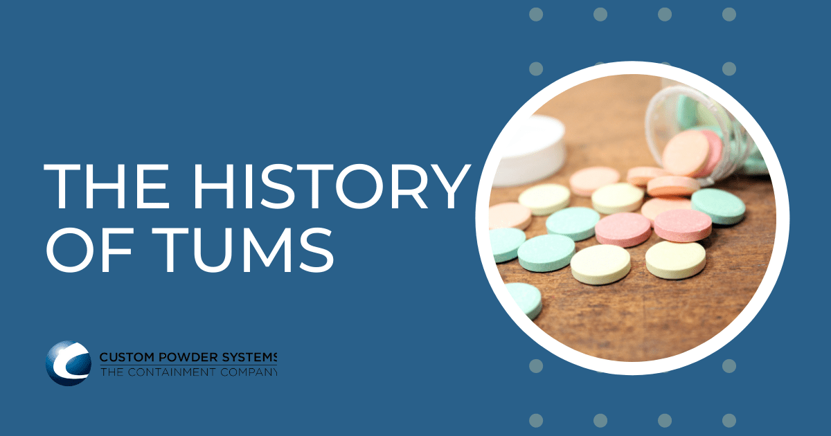 History of Tums | Custom Powder Systems